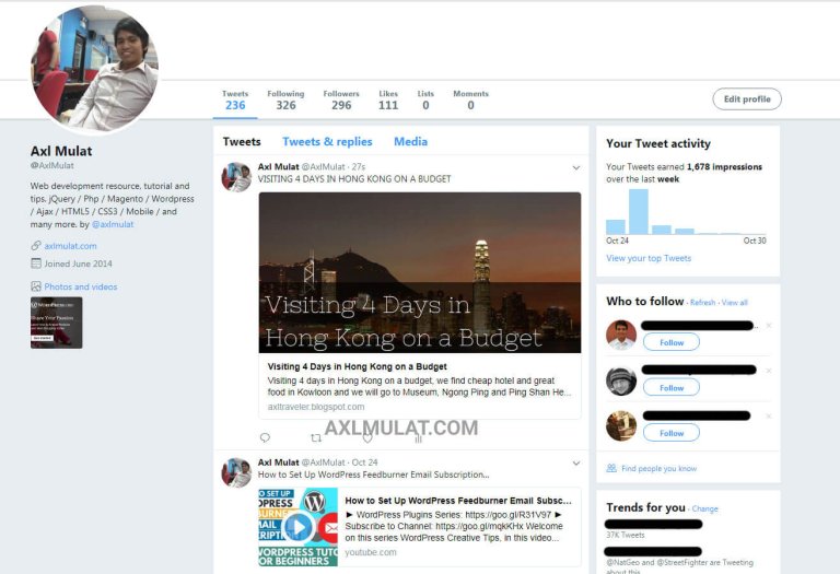How To add Blogger Twitter Card to Your Blog Post [The Right Way] - AxlMulat.com