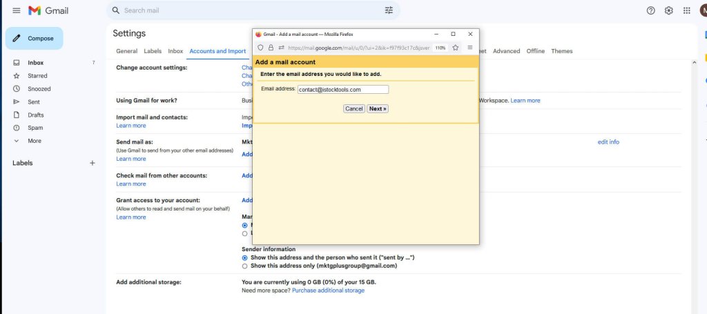 How to Connect Roundcube Webmail to Gmail - AxlMulat.com