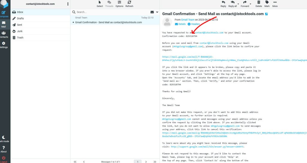 How to Connect Roundcube Webmail to Gmail - AxlMulat.com